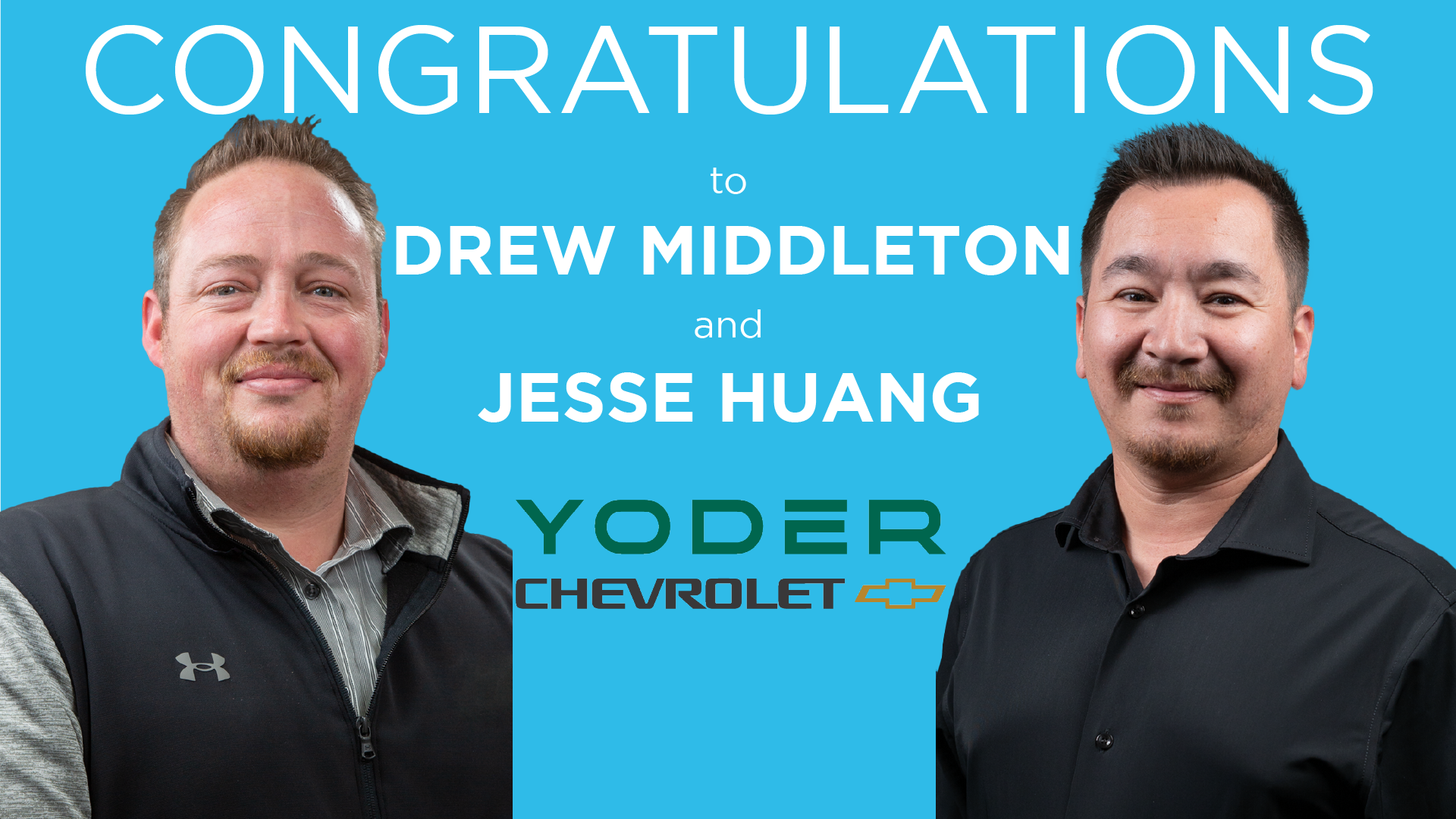 Congratulations to Drew and Jesse! - Yoder Family of Companies